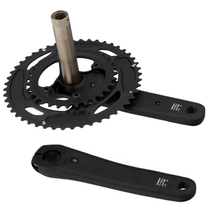 New Shimano Gravel GRX FC-RX810-2 Crankset 2x11-speed 48/31 Teeth 170MM ...