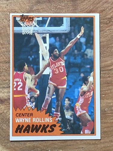 1981-82 Topps Basketball Wayne Tree Rollins #71 NM-MT Atlanta Hawks | eBay