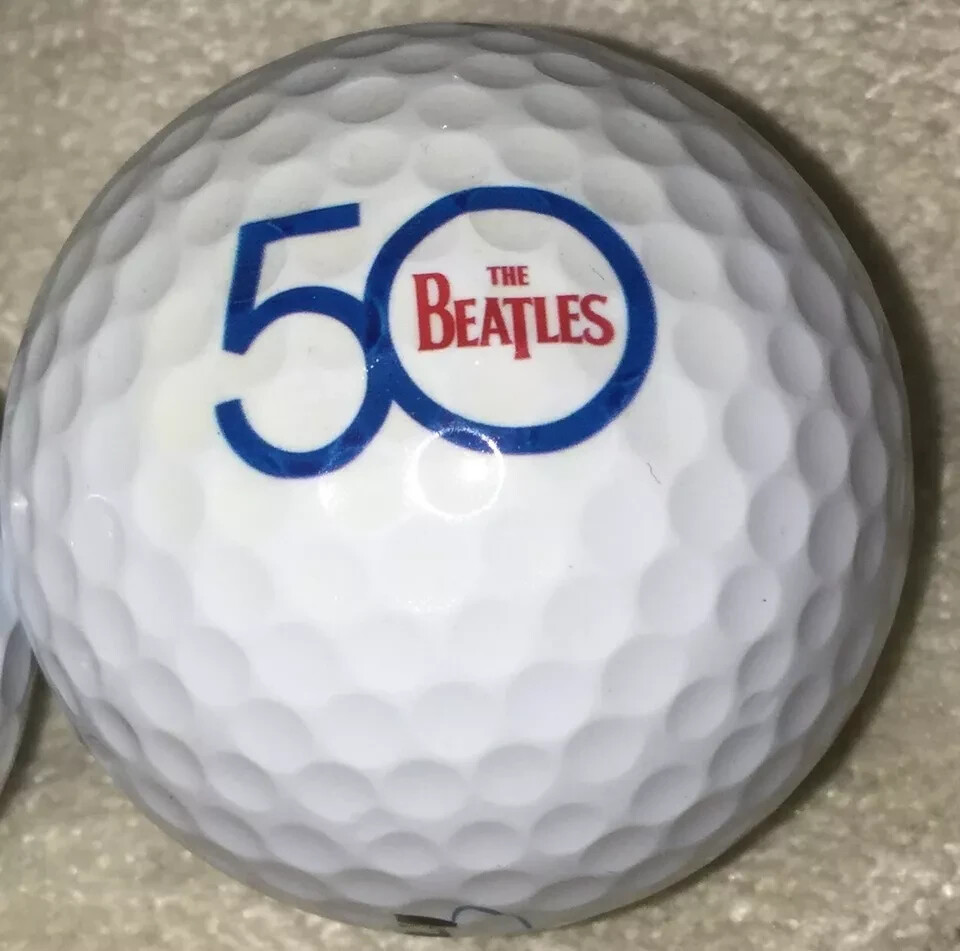 "BEATLES 50" MINT WHITE INTECH 3 BETA TI GOLF BALL-ONLY ONE ON EBAY ...