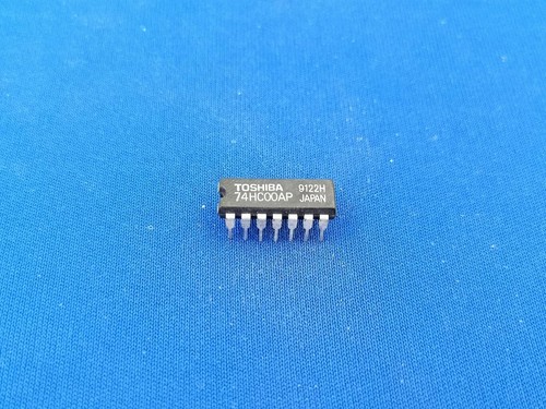 2 X 74HC00AP TOSHIBA Quad 2-input Positive-NAND Gates 74HC00 IC | eBay