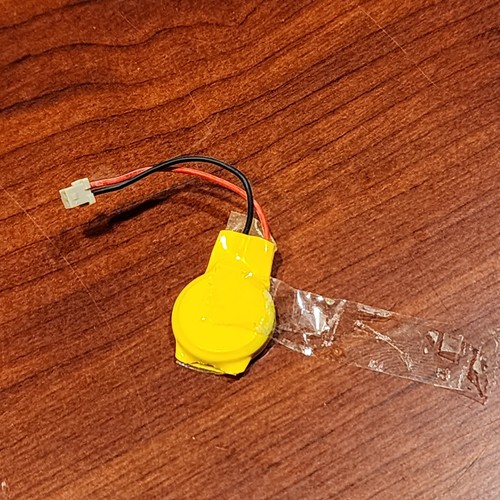 FUJITSU LIFEBOOK U747 U748 U749 E449 E548 14" CMOS RTC BATTERY 3520 | eBay