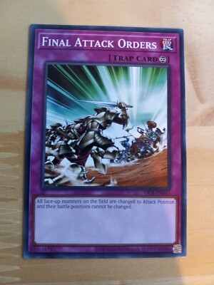 Yugioh 25th Anniversary Final Attack Orders DCR-EN045 NM Common | eBay