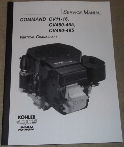 KOHLER COMMAND CV11 CV12 CV13 CV14 CV15 CV16 CV460 ENGINE SERVICE ...