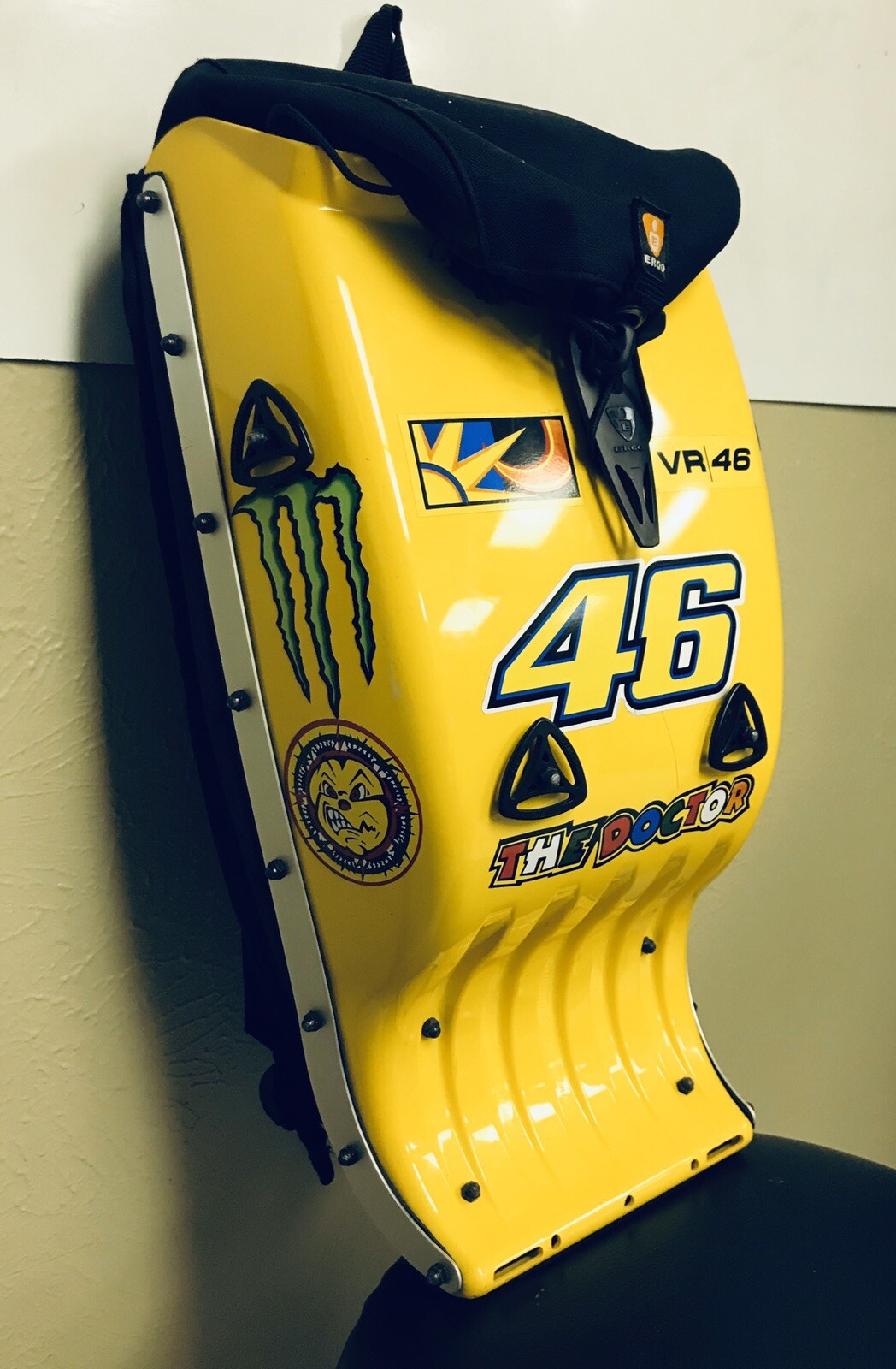 ERGO Megalopolis Aero Hardshell Motorcycle Backpack Spine Protector ...