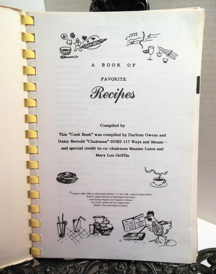 Tavernier Florida Keys Cookbook Elks Club Women DOES 1986 Recipes Whats ...