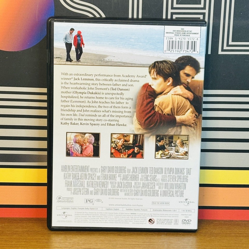 Dad DVD 1989 Jack Lemmon Ted Danson & Ethan Hawke 25192734724 | eBay