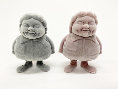 Ron English MC Supersized Flocked Mini Figures | eBay