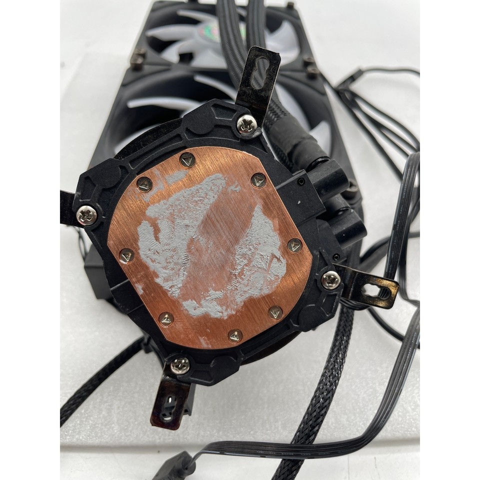 Cooler Master AIO 240MM Master Liquid Cooled Closed Loop Fan Radiator ...