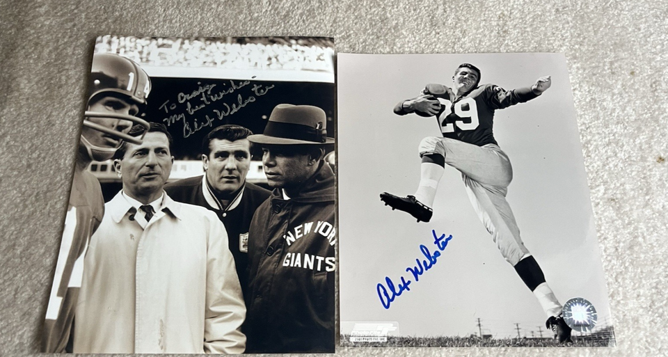 Lot Of NINE NFL Coaches & Players Autograph Signed Photos w HOFers | eBay