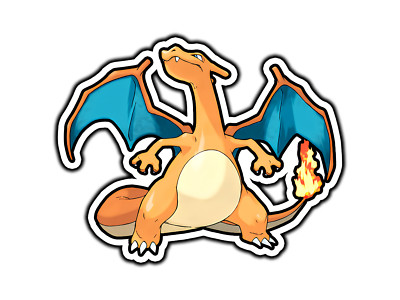 Charizard Waterproof Vinyl Sticker Decal Die-Cut | eBay