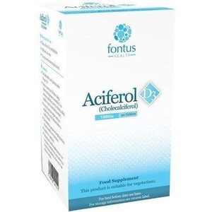 Aciferol D3 1000iu Tablets x 90 Vitamin D3 Colecalciferol Supplement ...