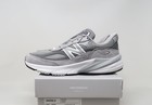New Balance Men's 990v6 Made In USA Shoes Sneakers M990GL6 - Grey/White ...