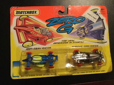 Matchbox Zero G Anti-Grav Racer and Torque Spin Racer | eBay