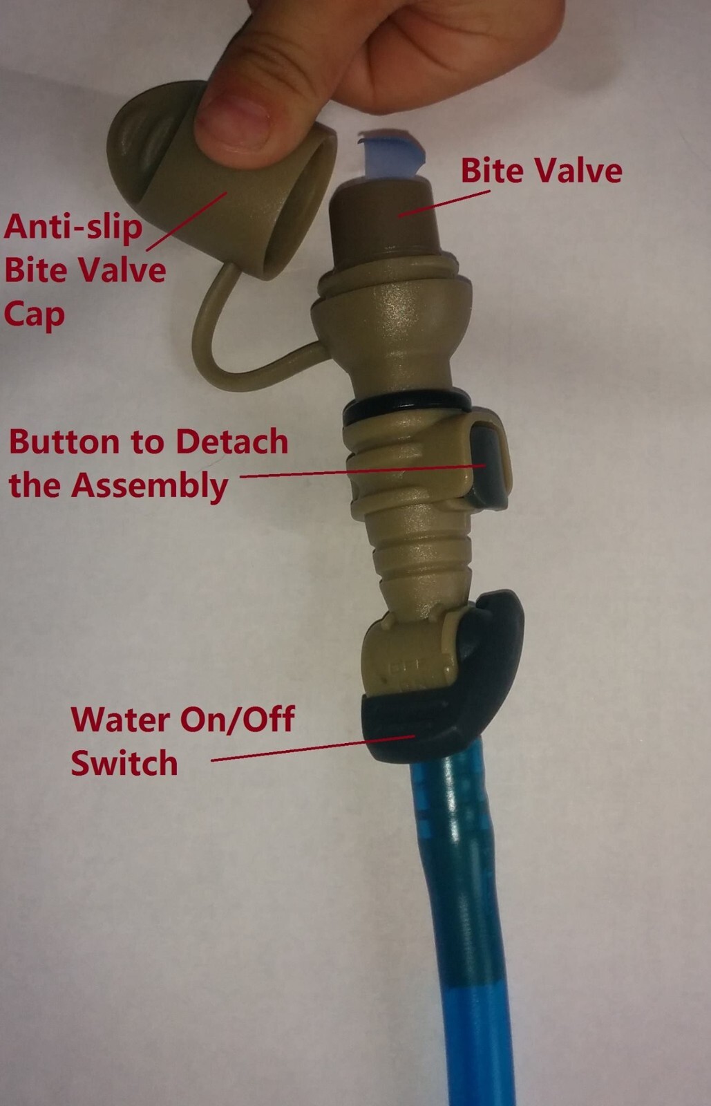 Hydration Bladder bite valve fitting CamelBak and some other brands ...