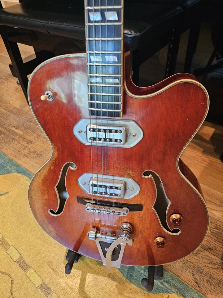 Eastman T58/V Archtop, Antique Varnish, Cutaway, TV Jones, Bigsby 2018 ...