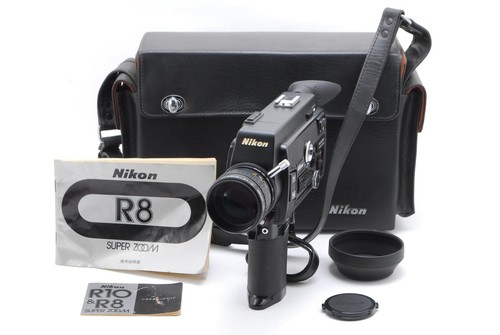 All Works! [MINT] Nikon R8 Super 8mm Movie Cinema Film Camera From ...