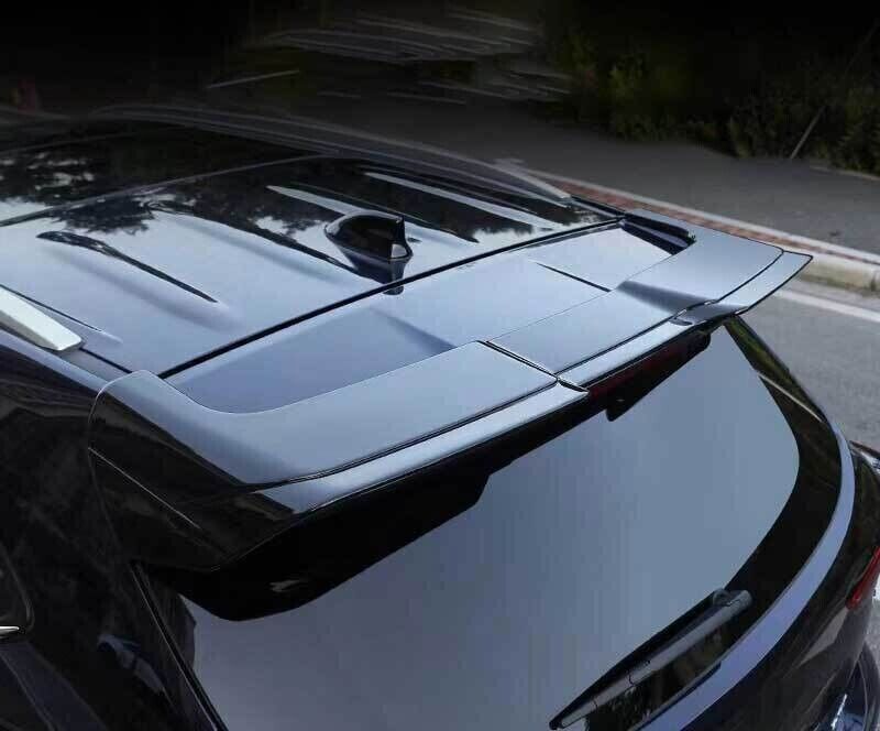 1Pcs Bright Black Rear Boot Spoiler Wing Flap For Highlander 2020-2025 ...