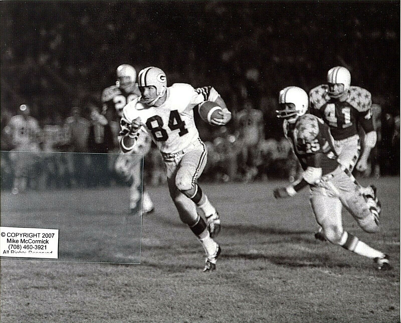 CARROLL DALE photo Green Bay Packers in action (c) SB Champs 2X 1960-73 ...