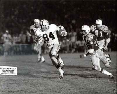 CARROLL DALE photo Green Bay Packers in action (c) SB Champs 2X 1960-73 ...