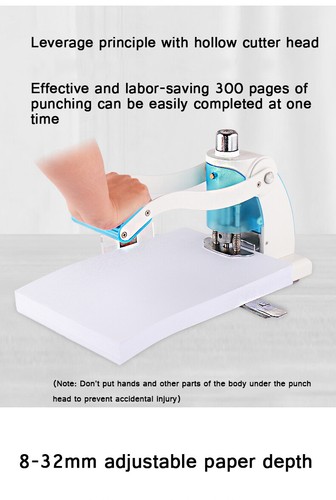 Single-Hole Manual Punching Machine Punching Tool Paper Punching ...