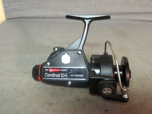 ABU GARCIA CARDINAL MODEL NO. 154 SPINNING REEL/ EX COND/UNCOMMON MODEL ...