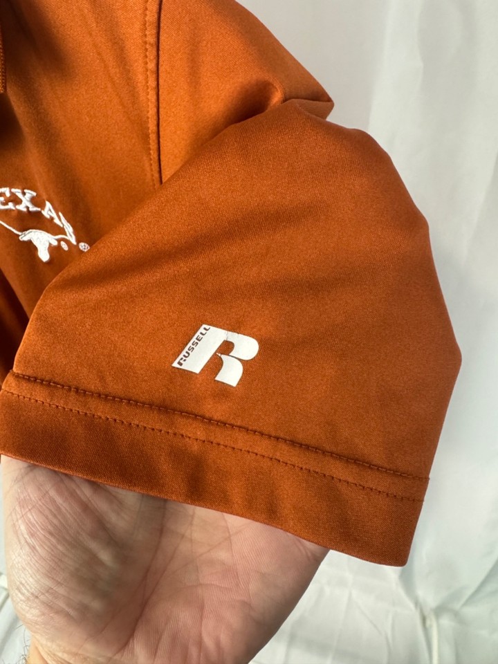 University Of Texas Longhorns Burnt Orange Polo Size Small - Russell ...