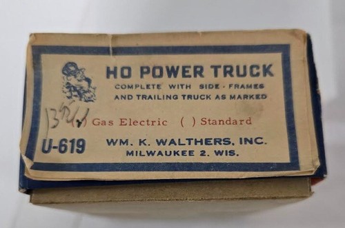 WALTHERS GAS ELECTRIC HO POWER TRUCK U-619 | eBay