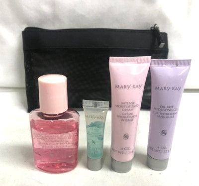 Mary Kay SKIN REFRESHING SET w/ COSMETIC BAG - Cream, Gel, Makeup ...
