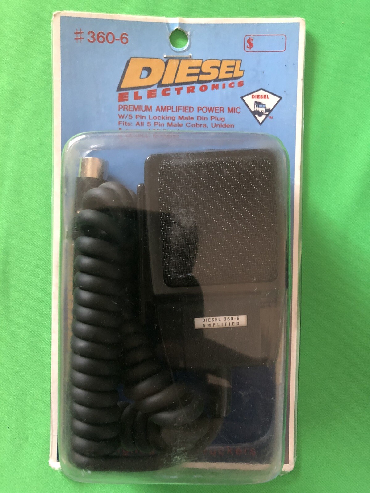 Barjan Diesel Electronics Premium Amplified Power Microphone #360-6 ...