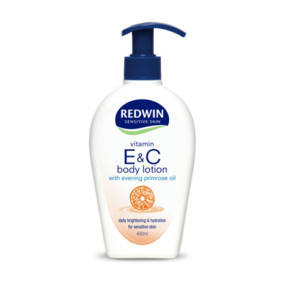 Redwin Vitamin E & C Body Lotion With Evening Primrose Oil 400ml FREE ...