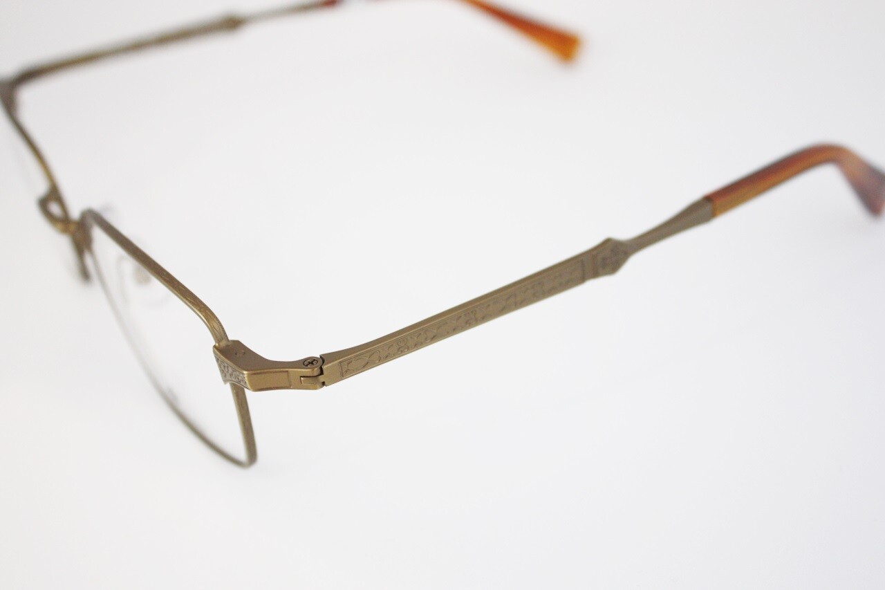 SERAPHIN Newport 8577 Titanium eyeglasses Frame Tan 50mm JAPAN VINTAGE ...