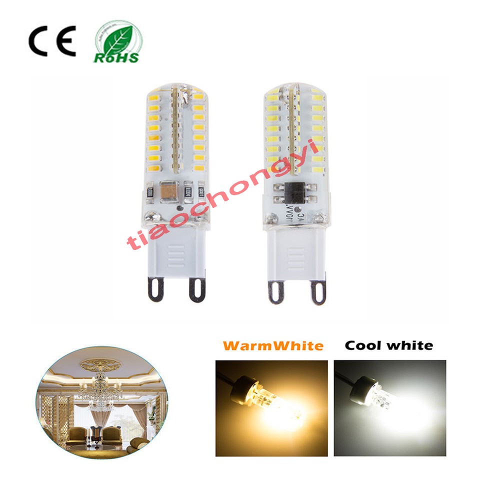 G4 G9 LED Spot light Bulb Lamp 3W 5W 24 64led 3014 Warm Cool White 110 ...