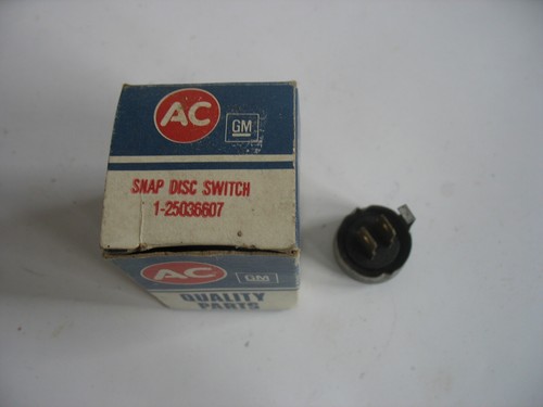 New NOS GM AC SNAP DISK SWITCH 25036607 | eBay