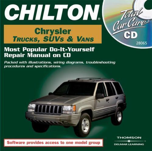 Chilton Total Car Care Series Cds Ser.: Total Car Care, Chrysler Trucks ...
