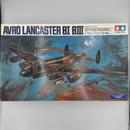 Tamiya 1:48 Avro Lancaster BI/BIII Vintage Kit #61020 Sealed Parts VGC ...