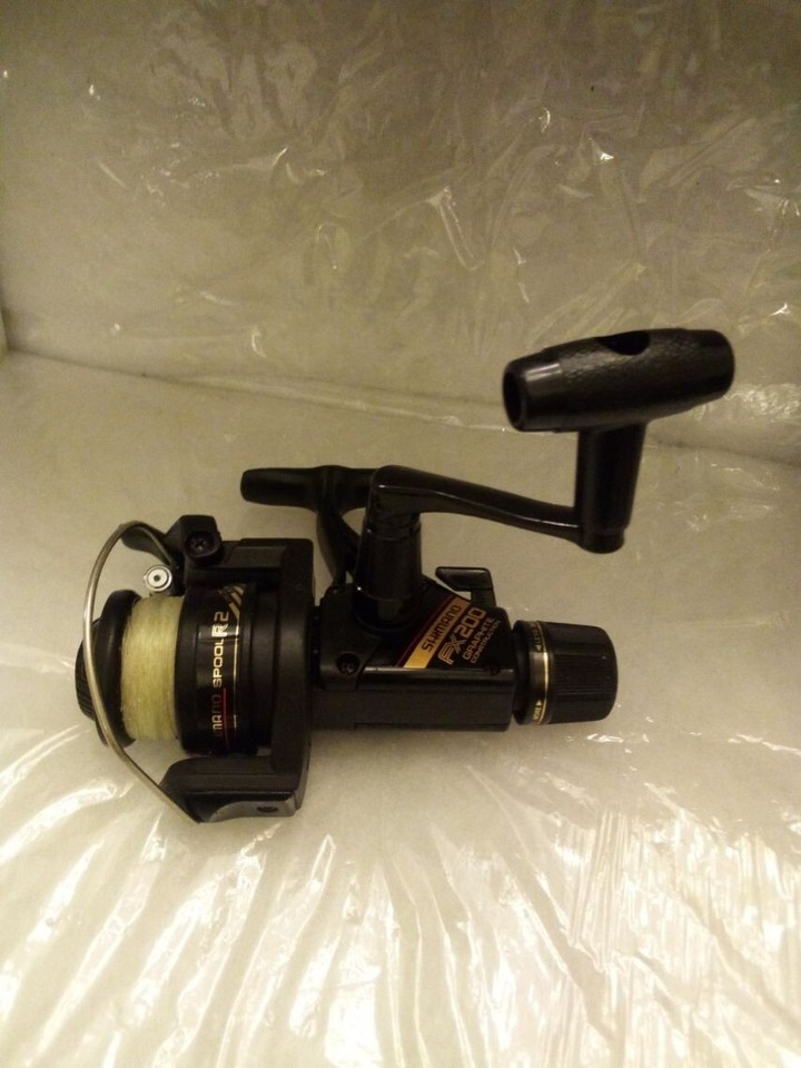 SHIMANO FX 200 QUICK FIRE SPOOL R2 GRAPHITE REEL | eBay