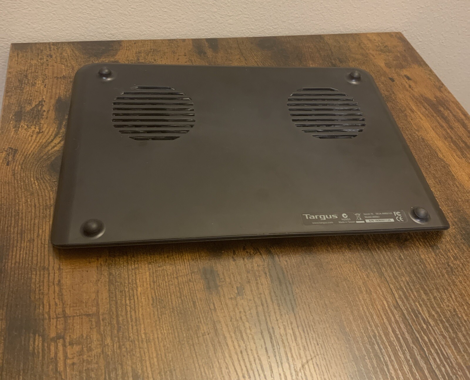 Targus Chill Mat Dual Fan USB Powered 15" Laptop Cooling Pad (AWE61 ...