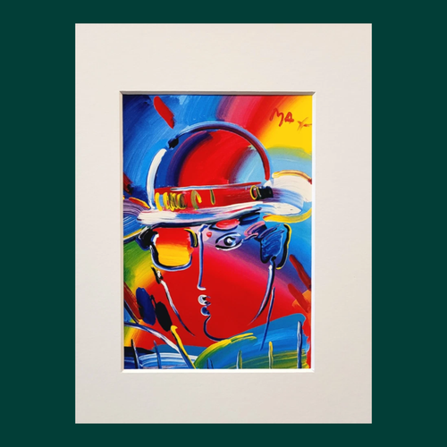 Peter Max Zero Spectrum Signed in Print Matted Offset Print Ready to ...