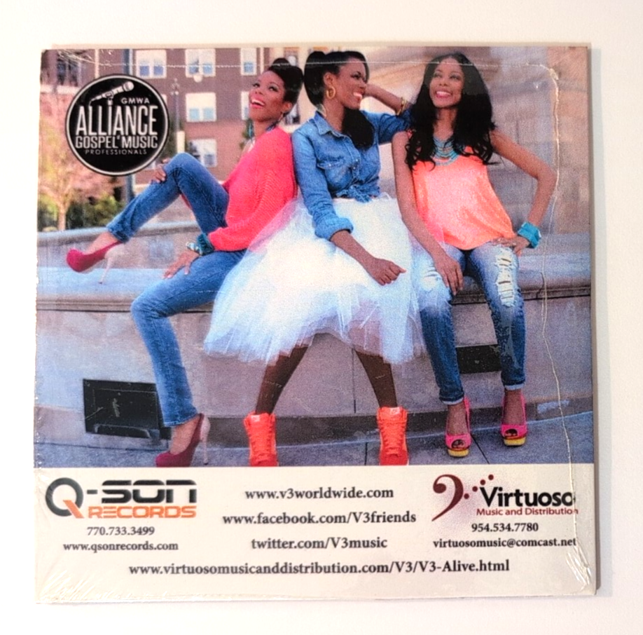 V3 - ALIVE PROMO CD: Getting Better, Mad...No More (ATLANTA GA) | eBay