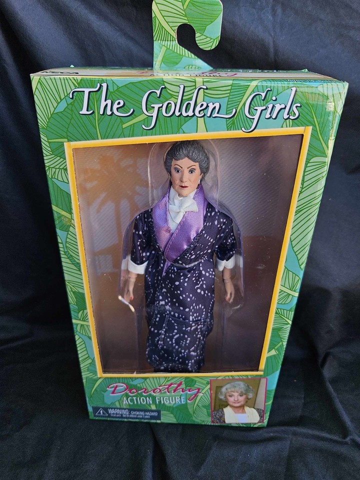 NECA 8" Golden Girls Doll Set of 4 Figures Dorothy Rose Blanche Sophia ...