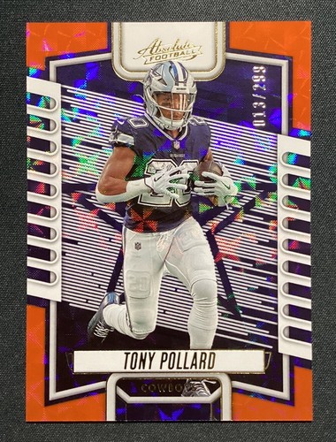 2023 Panini Absolute - Tony Pollard #58 Orange Mosaic /299 for sale ...