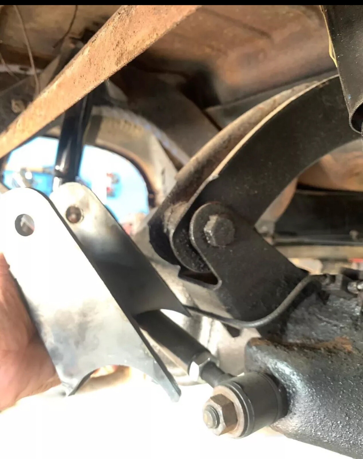 1959-1964 Chevy Impala Rear Axle Upper Control Arm Bracket (Banana Bar ...