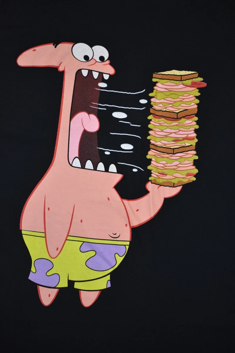 Patrick Eating In Bed