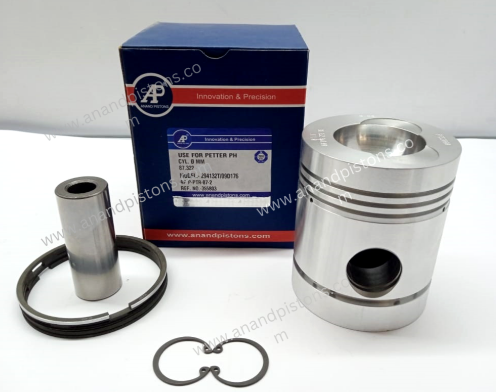 Anand Pistons 87.32(020 OS) fits Lister Petter 355803,364619-PH1, PH2 ...