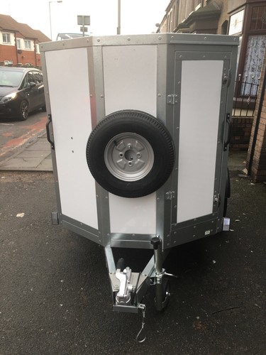 TICKNERS BOX TRAILER 6x4x4 Shaped Front Rear Doors from Teds Trailers ...