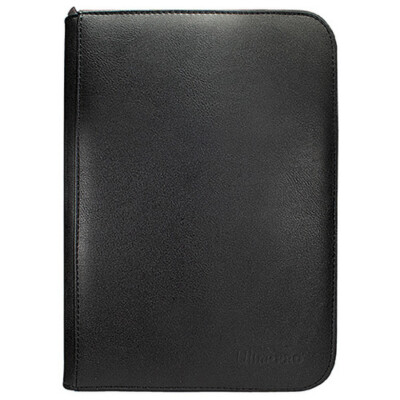Ultra PRO Vivid 4-Pocket Zippered PRO-Binder: Black 15899 | eBay Australia