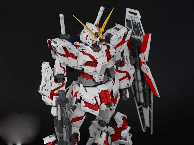 SH Studio MG 1/100 Unicorn Resin Garage Kit GK Figure Unpainted ...