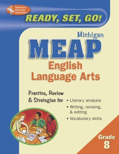 Michigan MEAP Test Preparation Ser.: Michigan MEAP Grade 8 English ...