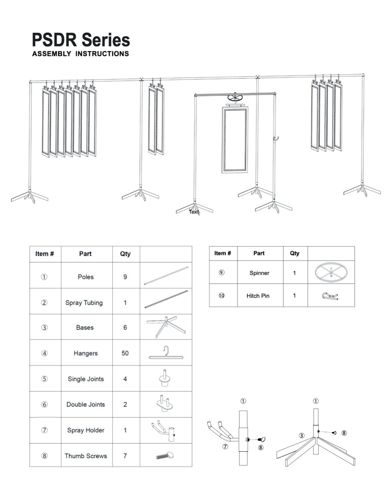 Parts Only Pro Drying Rack for Cabinets Doors Shelves Woodworkers Paint ...