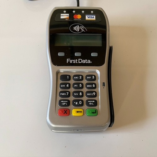 First Data FD-35 Credit Card Reader Pin Pad EMV USB powered - Used | eBay